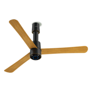 V-Guard INSIGHT-G 35W BLDC Ceiling Fan 1200mm(CHOCO GOLD WOOD ...