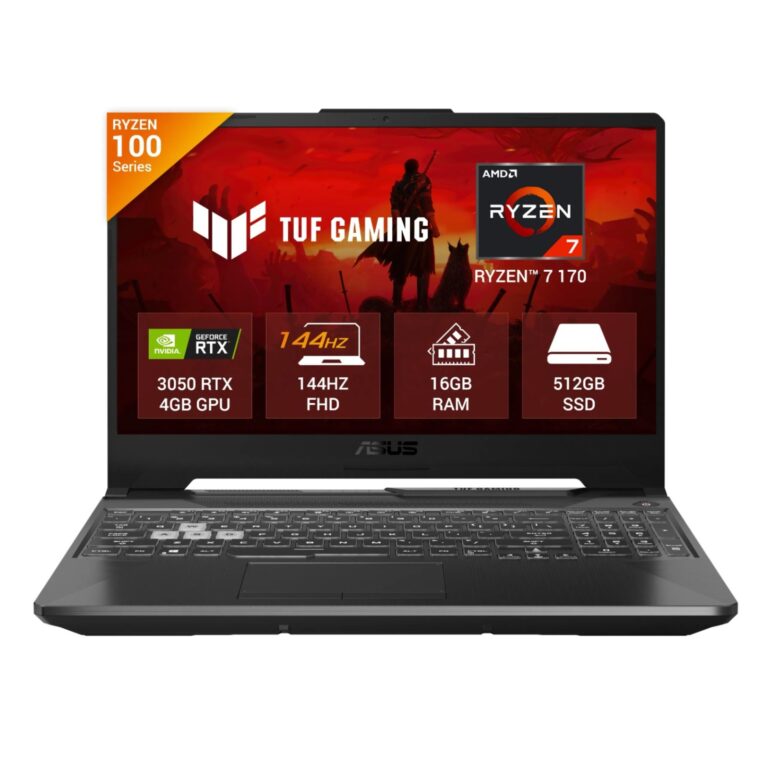 ASUS TUF Gaming A15 AMD Ryzen 7 170 Processor FA506NCQ-HN007WS (16GB ...